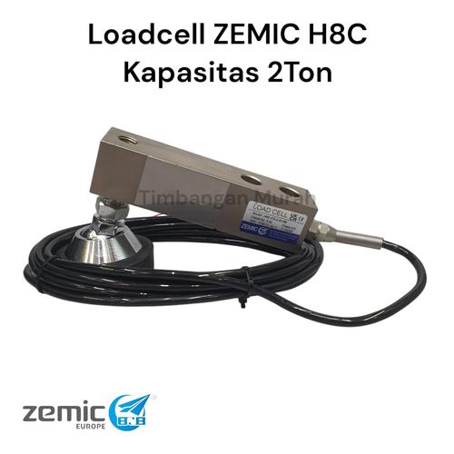 Jual Load cell shear beam ZEMIC H8C kap 2Ton - Tanpa Mounting - Jakarta ...
