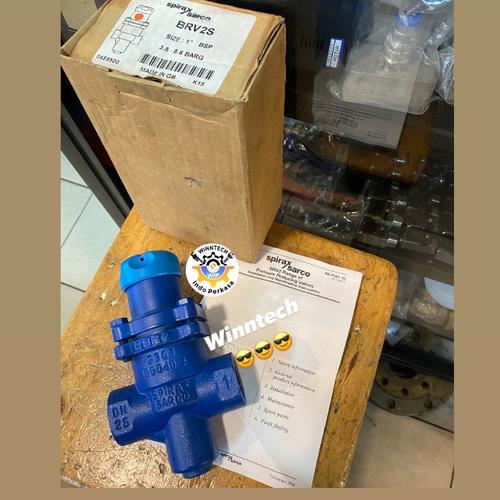 Jual PRV Pressure Reducing Valve Spirax Sarco BRV2S Size 1 inchi DN25 ...