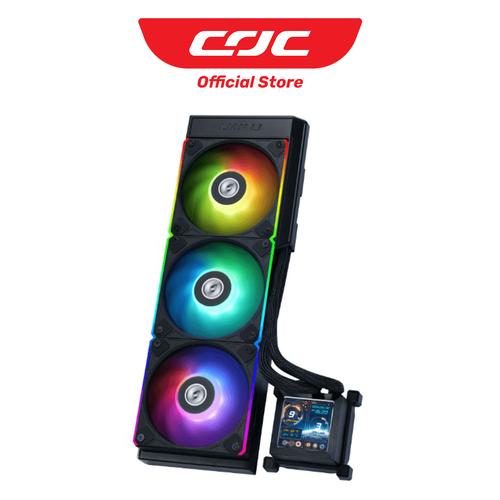 Promo LIAN LI Hydroshift LCD AIO 360R RGB BLACK with 2.88” IPS LCD ...