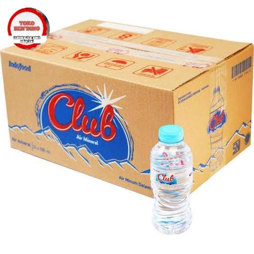Jual Club Air Mineral Botol 330 ml Isi 24 Paket, Air Minum Dalam Botol ...
