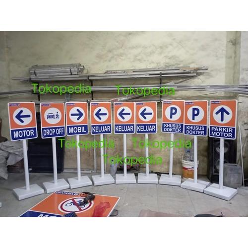 Jual Rambu parkir / Rambu peringatan / Rambu moveable - Ukuran 40*60 ...