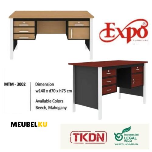 Jual meja kantor TKDN meja tulis MTM 3002 EXPO meja kerja meja tulis ...