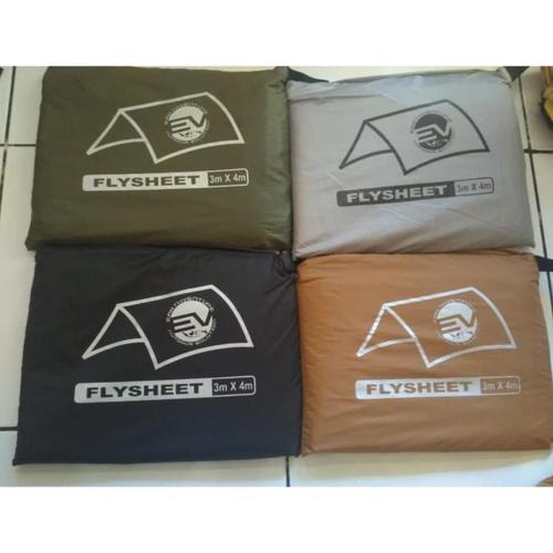 Jual CV Flysheet fly sheet atap tenda ukuran 3 x 4 m 3x4 no rei eiger ...