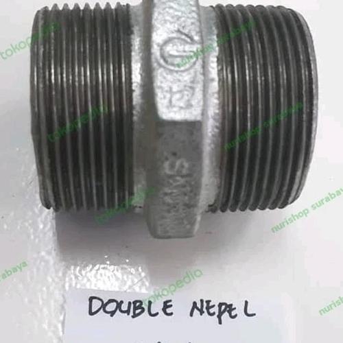 Jual Double neple 1 1/4" / Dobel nepel / nipple besi Galvanis 1 1/4 inch in - Kota Surabaya ...