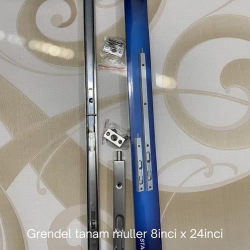 Jual Top Kunci Grendel Tanam Muller Stainless Steel Vs Grendel Panjang ...