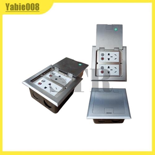 Jual Floor socket / Box soket 4 rca listrik meja/lantai - Jakarta Pusat ...