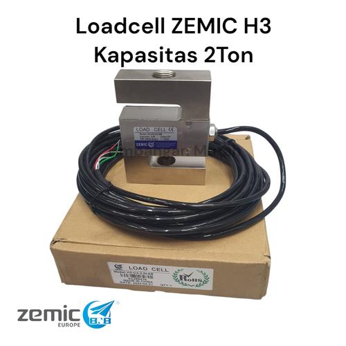 Jual Load cell tipe S, gantung ZEMIC H3 kap 2Ton - Tanpa Mounting ...