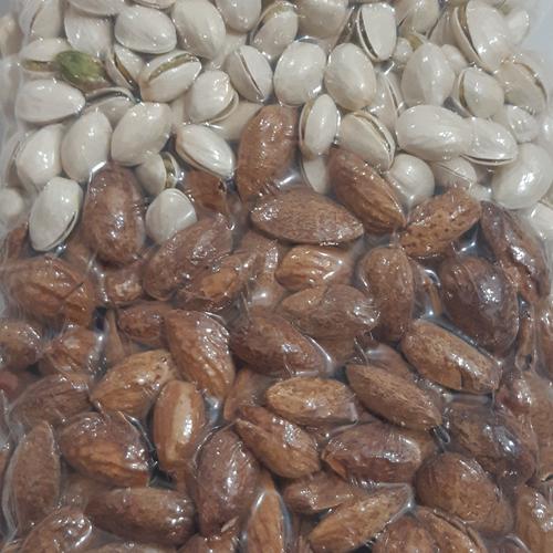 Jual Mix Almond Cangkang dan Pistachio Cangkang kemasan 1kg - Jakarta ...