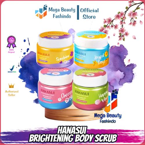 Jual Hanasui Brightening Body Scrub - Mengangkat Sel Kulit Mati Halus ...