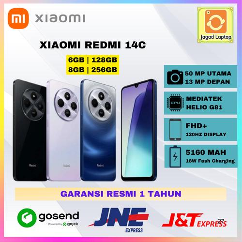 Jual Xiaomi Redmi 14C 6Gb 256gb Garansi Resmi Indonesia - STARRY BLUE ...