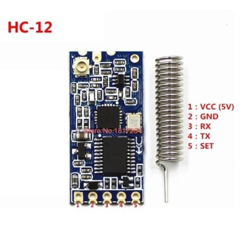 Jual ORIGINAL HC12 HC-12 433Mhz SI4463 Wireless Serial port 1000 Meter for Arduino - Jakarta ...