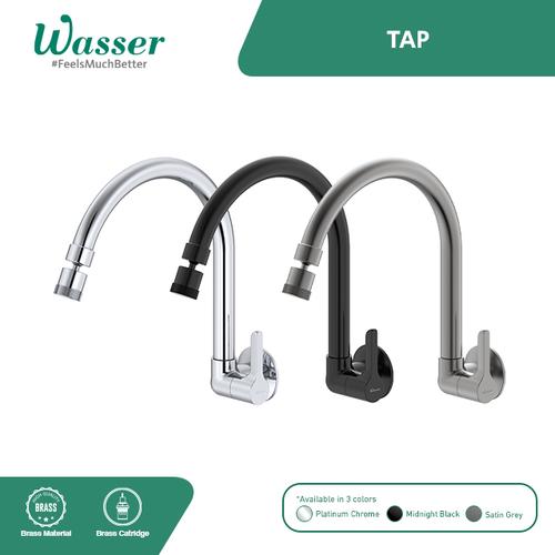 Promo Wasser Kitchen Wall Mounted Sink Tap TLX-042 / Keran Dapur Air ...