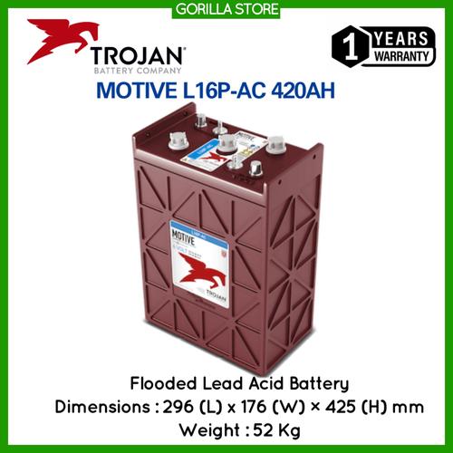 Jual Baterai Trojan L16P-AC 6V 420AH - Jakarta Pusat - GORILLA STORE ID ...
