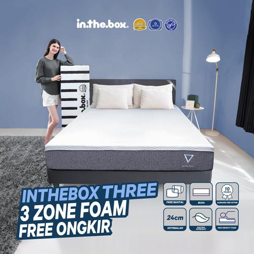 Promo INTHEBOX Three Hybrid Airwave Foam Kasur Busa - FREE Bantal - 180x200 - Kota Tangerang ...