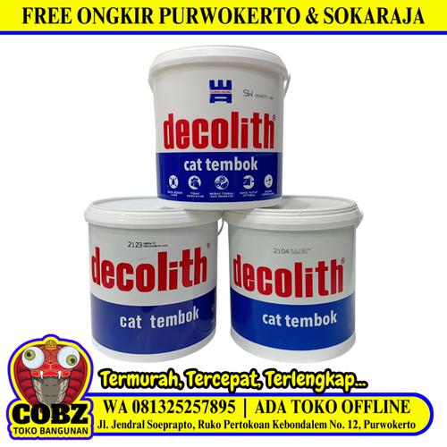Jual 5 KG / DECOLITH Cat Tembok Beton Plafon Wall Paint Galon - Kab ...