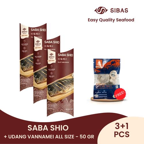 Jual Beli 3 SABA SHIO Gratis Udang Vannamei All Size - 50gr - Jakarta ...