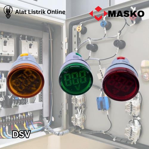 Jual Lampu Pilot Digital Volt / Volt Meter - Merah - Kota Surabaya ...