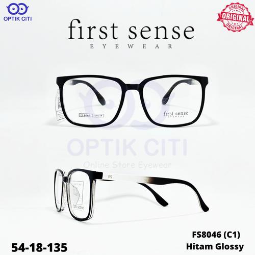 Promo Frame Kacamata Pria Wanita Sporty First Sense 8046 Original ...