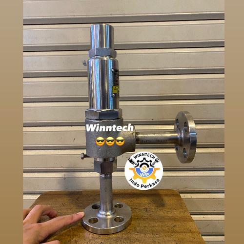 Jual Safety Valve NIKKISO JAPAN Full Stainlees Steel 316 Flange Ansi ...