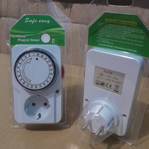 Jual Timer Pompa Kolam Atau Lampu Kolam Renang Timer Model Colok 24 Jam ...