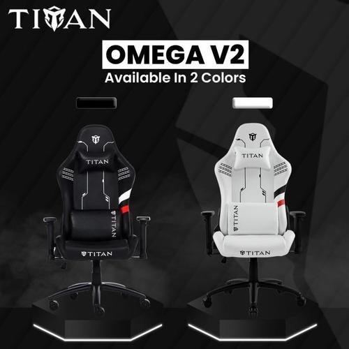 Jual Titan Omega V2 Premium Quality Gaming Chair / Kursi Gaming - Putih ...