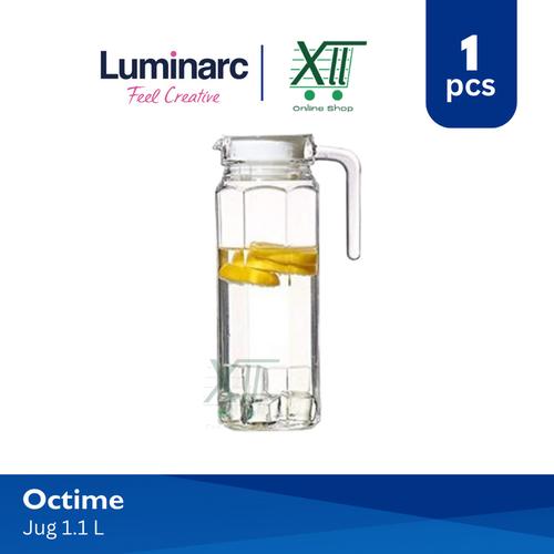 Jual LUMINARC OCTiME GLASS PiTCHER JUG 1,1 Liter Pitcher Minuman Botol ...