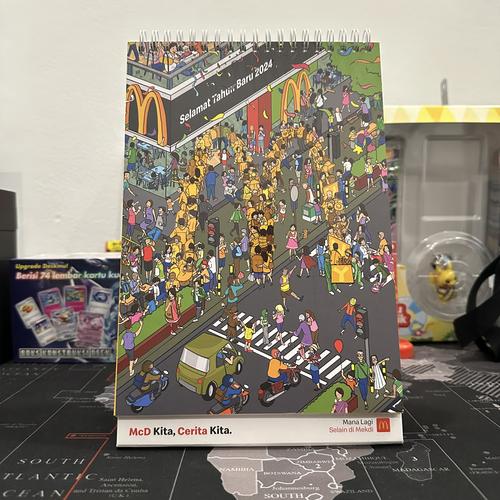 Jual McDonald's Indonesia Calendar 2024 Collection - Kota Tangerang ...