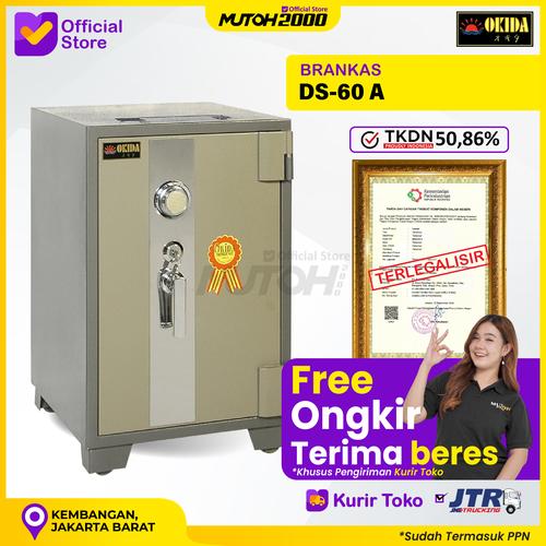 Promo Brankas Manual OKIDA DS-60A Brangkas DS60A Tahan Api Tahan ...