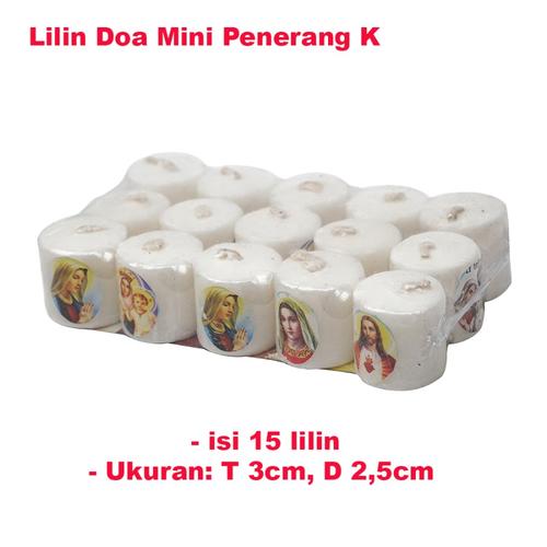 Jual Lilin Misa Doa Altar Paskah Gereja Mini Penerang Isi 15 Ukuran 3 x ...