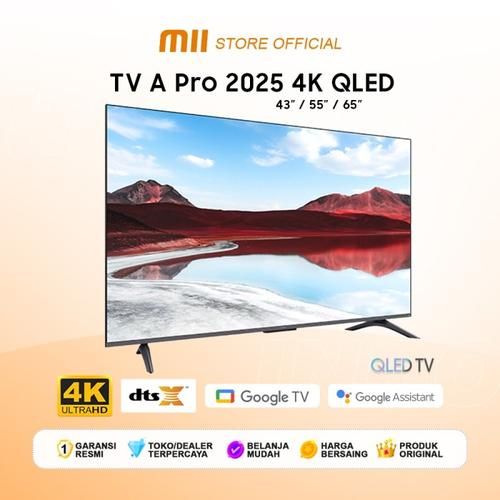 Jual Xiaomi QLED Mi 55 inch A Pro SMART Google TV 4K UHD Digital - Kota ...