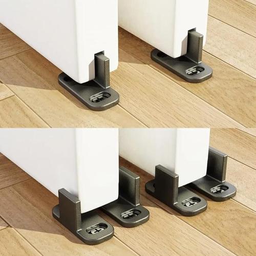 Jual 1set Floor Guide Sliding Door Penahan Pintu Sliding Bawah Penahan Bawah Pintu Geser ...