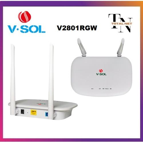 Jual VSOL V2801RGW L3 4 XPON 1GE 1FE ONT VSOL AC+DC 12V/1A POWER - Jakarta Pusat - Total Net ...