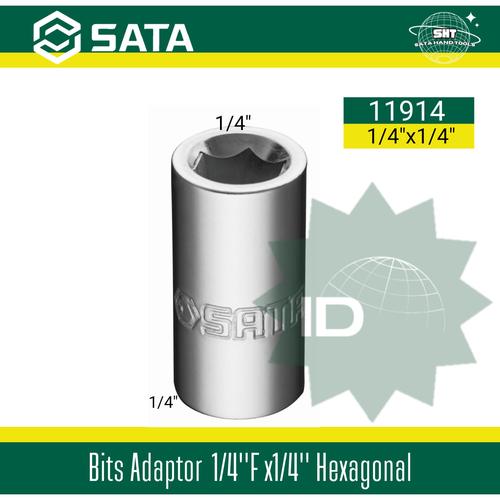 Jual SATA SOCKET Bit Adaptor 1/4" F X 1/4" Hexagon 11914 - Jakarta ...