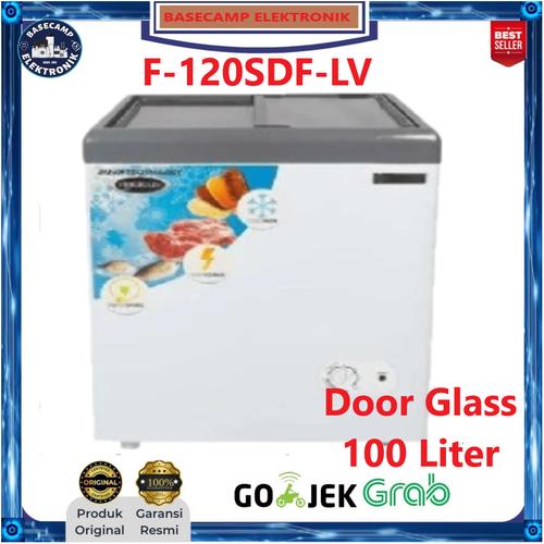 Jual FRIGIGATE F-120SDF-LV F 120SDF LV Chest Freezer Pembeku Flat ...