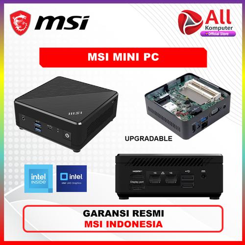 Promo MSI Mini PC Cubi N ADL Intel N100 16Gb 512Gb Windows 11 Pro - DOS ...