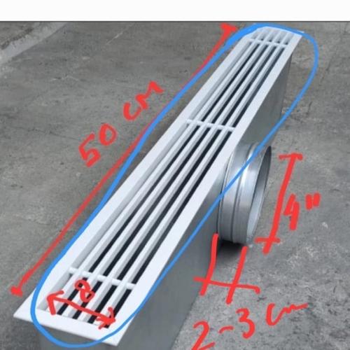Jual Bar Grill + Box Planum / Planum Ducting / Planum Sock 6" uk. 10 x ...