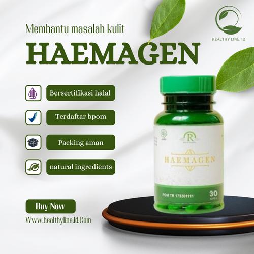 Promo HAEMAGEN isi 30 kapsul Obat Kulit Jamur Alergi Gatal² Terbaik ...