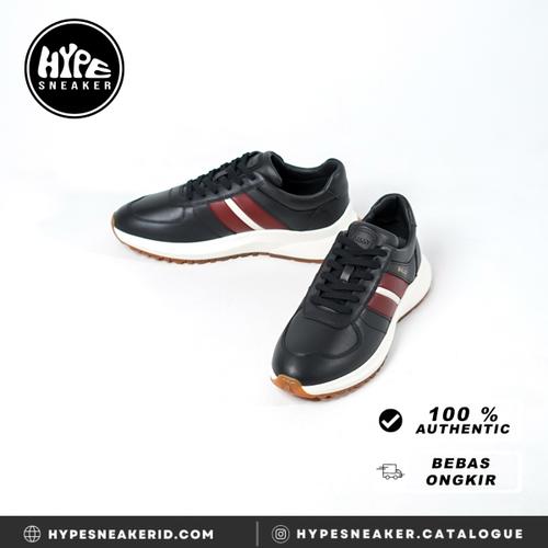 Promo Sepatu BALLY DARSYL LEATHER RED BLACK SNEAKER 100% ORIGINAL - 44 ...
