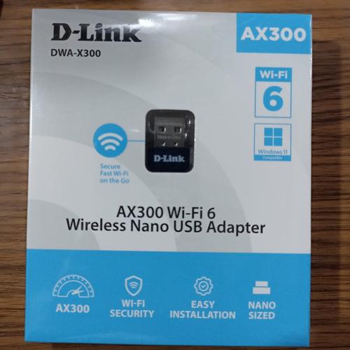 Jual D-Link DWA-X300 AX300 Wi-Fi 6 Mini USB Adapter - Kota Semarang ...
