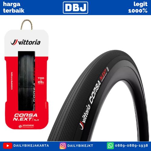 Jual VITTORIA TIRE CORSA N.EXT G2.0 700X32C TLR BLACK - Jakarta Utara - Daily Bike Shop_NEW ...