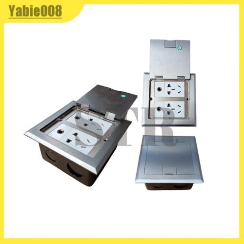 Jual Floor socket / Box soket 2 mic, 2 listrik meja/lantai - Jakarta ...
