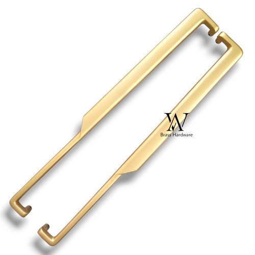 Promo Handle Pintu Rumah Kuningan Antik Motif Luxury Gold Doff 100 cm 2 ...