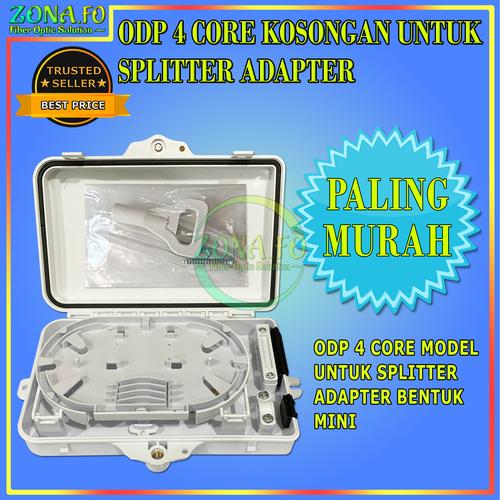 Promo ODP 4 Core Kosongan / ODP 4 Core Model Adapter Passive Splitter Kosongan / ODP 4 Core ...