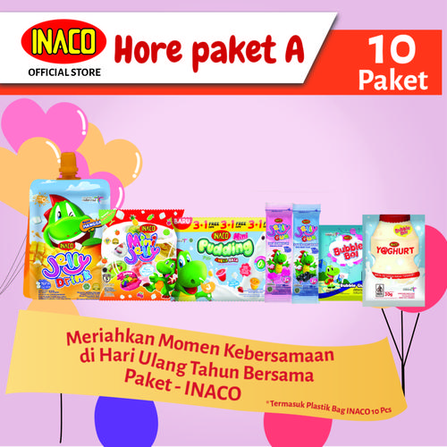 Promo INACO Paket Hore Ulang tahun - Paket F Cicil 0% 3x - Kab. Bekasi ...