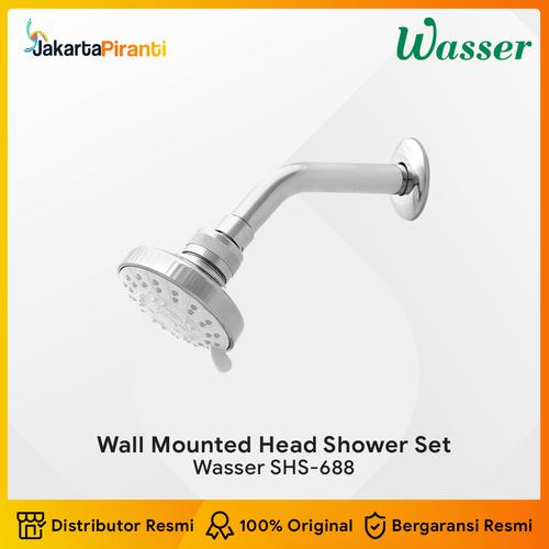 Jual WASSER SHS 786 HEAD SHOWER SET SHOWER TEMBOK ø 88 MM / SHOWER ...