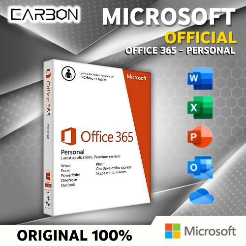 Promo MICROSOFT OFFICE 365 PERSONAL SUBSCRIBTION 1 YEARS - 3 TAHUN ...