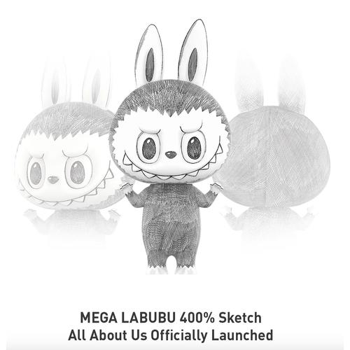 Jual POPMART MEGA LABUBU 400% SKETCH FIGURES - Jakarta Pusat - CT ...