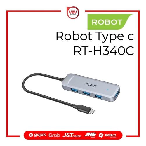 Promo ROBOT H340C USB HUB TYPE-C 4PORT USB3.0 5GBPS - Kota Pekanbaru ...