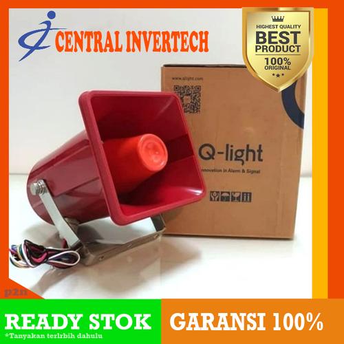 Jual SEN25-WS-110-LC Qlight Warning Sirine Horn warning sound 5 tone ...