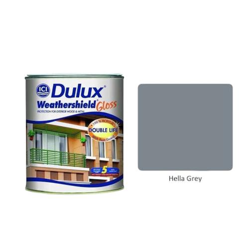 Jual Dulux Weathershield Gloss 40397 HELLA GREY 0,9 Liter - Jakarta ...